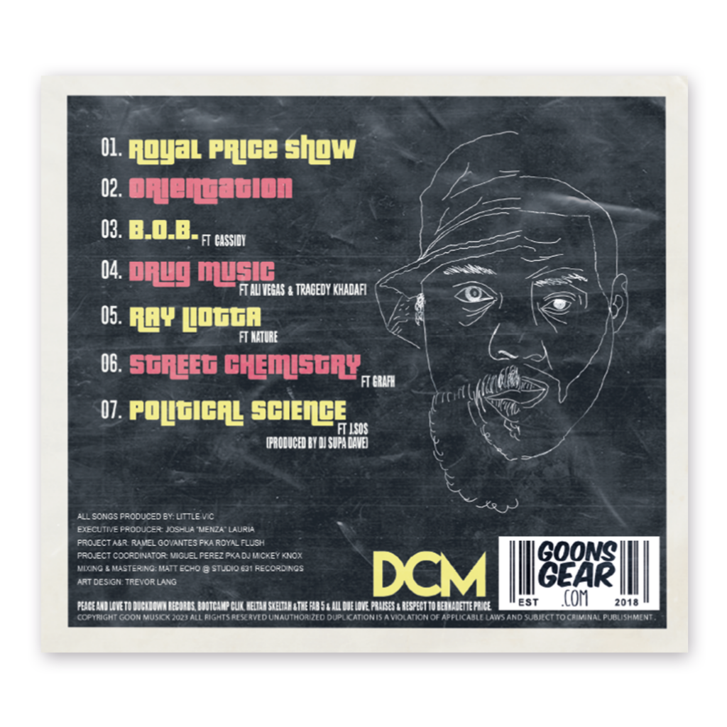 Sean Price & Royal Flush - The Royal Price Show CD - Goonsgear.com