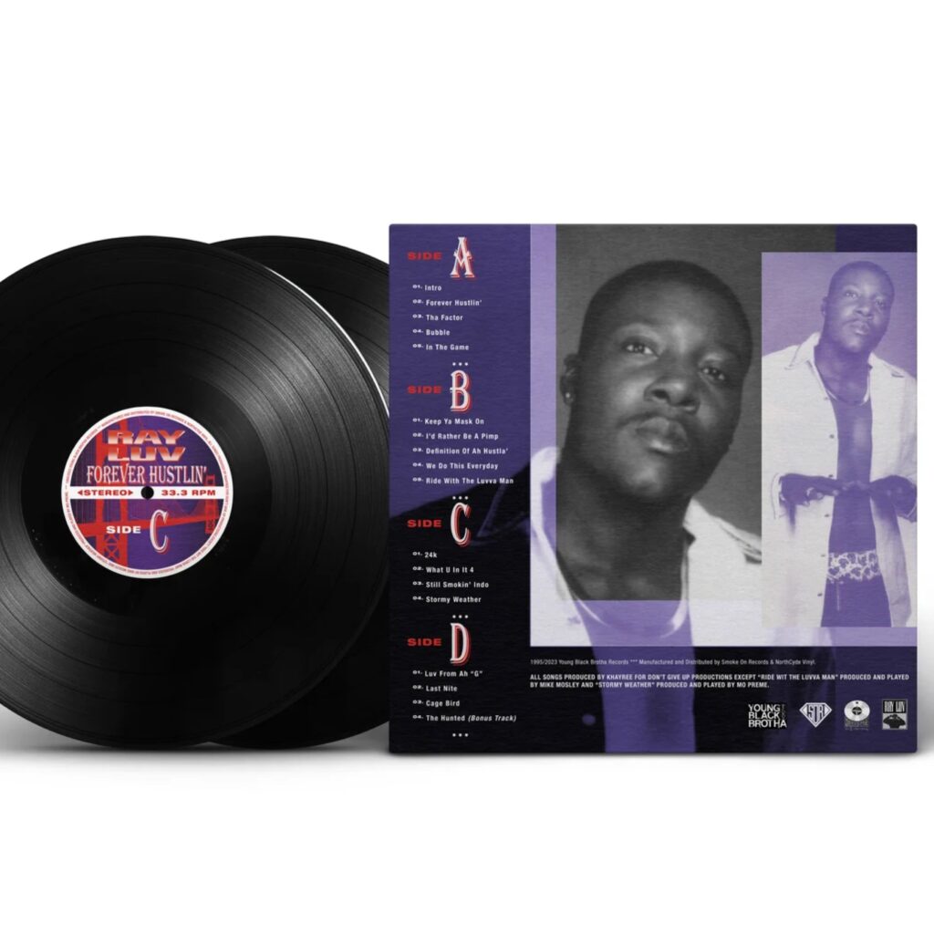 Ray Luv - Forever Hustlin Vinyl - Goonsgear.com