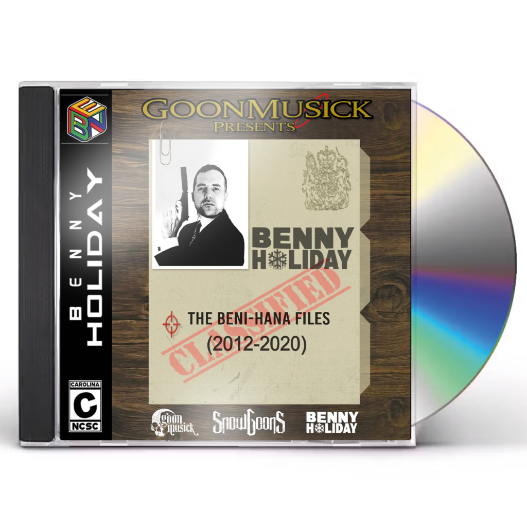 Benny Holiday - Beni-Hana Files CD - Goonsgear.com