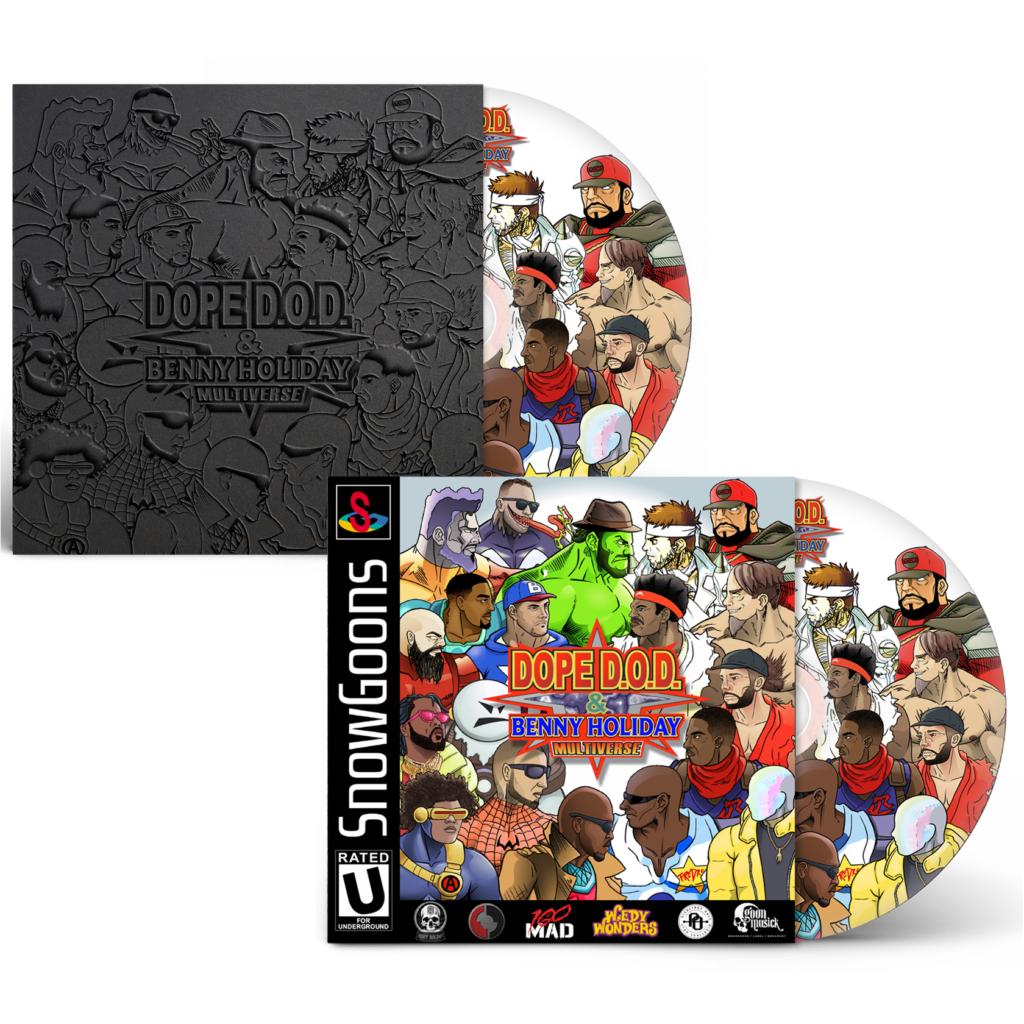 Dope D.O.D & Benny Holiday - Multiverse CD - Goonsgear.com